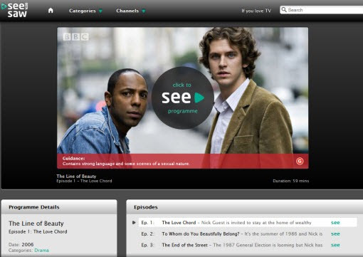 See Saw – Ad-supported online TV launched